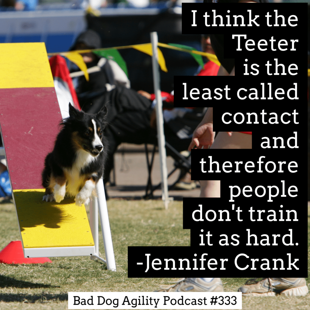 Episode 333: Teeter Criteria - Bad Dog Agility